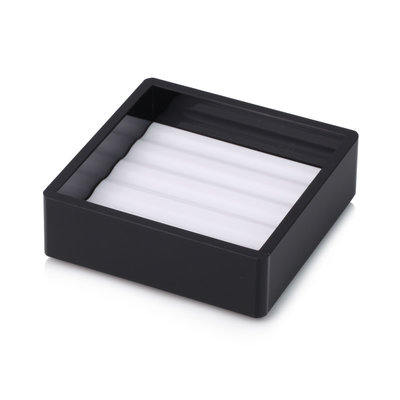 Bespoken 85*85*20mm acrylic soap dish , soap tray for 5-star hotel