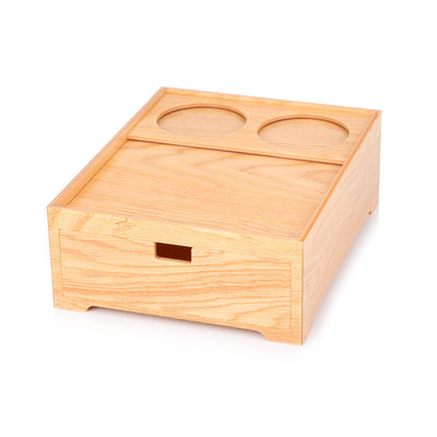 hotel bathroom accessories Bespoken wooden acrylic square tissue cover for 5-star hotel