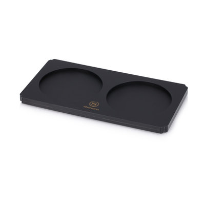 210*270*75mm Black acrylic hotel room hotel amenities box for 5-star Marriot hotel