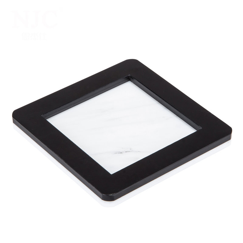 Chinese custom logo acrylic coaster hotel suppliers,Custom made beer cup mat,Double Acrylic Cup Mats