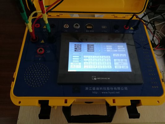 HS-3163P Portable single-phase energy meter Test Equipment,Max.60A internal Current & Voltage source,accuac 0.1% Class