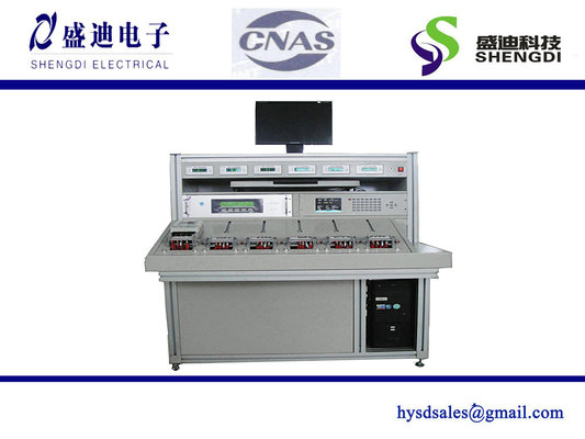 HS6103C Single-phase Energy Meter Testing Bench 6 Positions 220V 50Hz 0~120A current output power source