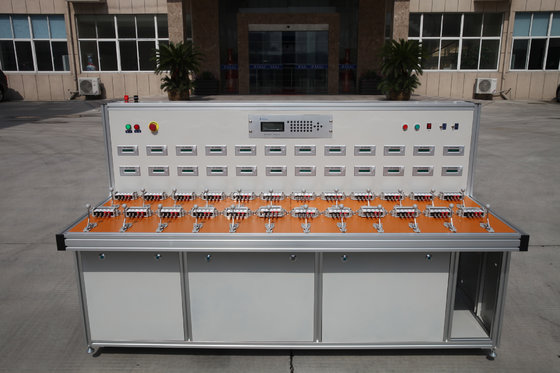 24 meters Single Phase Watthour Meter Test Device,0.05% accuracy class,Max.120A,Integration type,mechanical Static meter