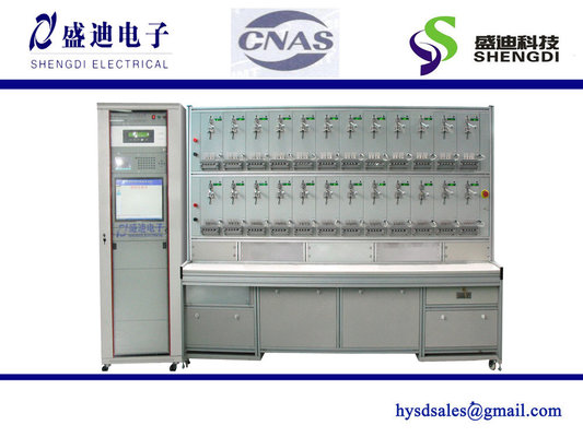IEC62053 1P2W 10(100)A Single-phase Energy Meter Test Bench,0.05% accuracy,24 Positions Fission type