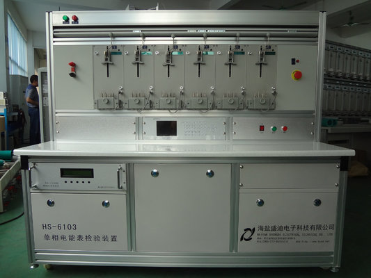 6 Positions Single-phase meter test bench,RS485 communication,0~100A