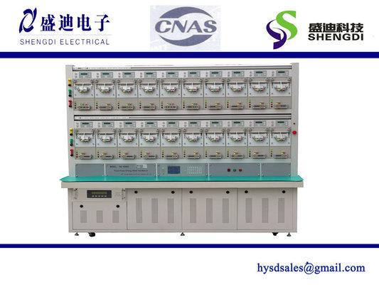 Three-phase DIN-rail KWh Energy Meter Test Bench,active & reactive,3P4W ,Max.120A,20 Positions
