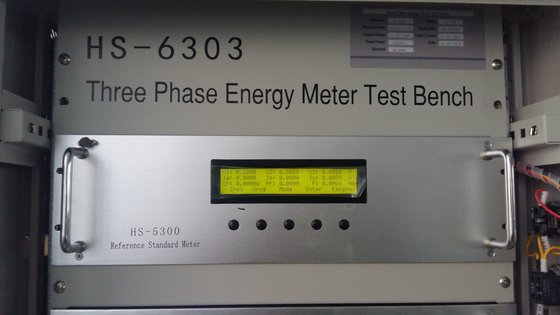 Three-phase DIN-rail KWh Energy Meter Test Bench,active & reactive,3P4W ,Max.120A,20 Positions