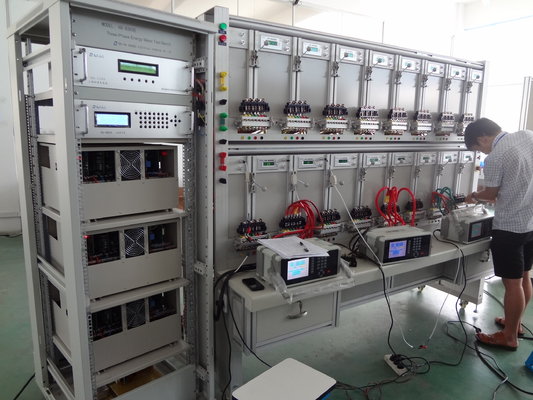 Three-phase electric energy meter test bench,45Hz~65Hz,Max.120A,IEC60736 16 Positions