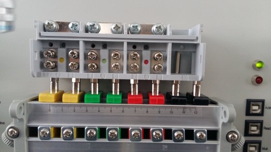 HS-6303B Three-Phase Prepayment Meter with LCD test bench,0.05% accuracy Max.120A,IEC62053 6 Positions