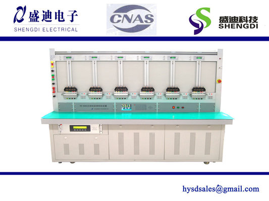 Three-Phase Four-Wire Static Watt-Hour Mete test bench,0.05% accuracy Max.120A,IEC62053 6 Positions
