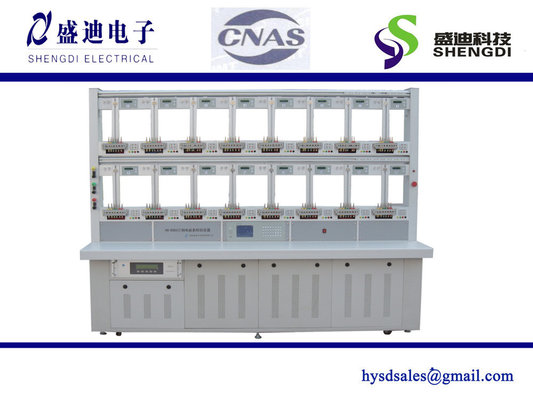 Single-phase & Three-Phase Static Watt-Hour energy meter test bench,45Hz~65Hz,Max.120A,IEC60736 Integration 16 Positions