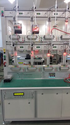 Single-phase & Three-Phase Static Watt-Hour energy meter test bench,45Hz~65Hz,Max.120A,IEC60736 Integration 16 Positions