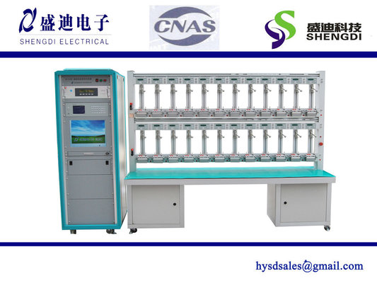 HS-6103F Single phase 2 wires Energy Meter Test Bench IEC62053 Meter 24 positions 100A