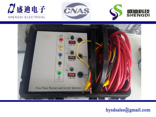 Three-Phase Phantom Load Current Generator,power supply 3*230V AC,Output 3*100A AC