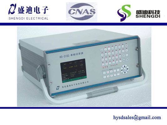 HS-3103 Single Phase Portable Static Meter Test Bench,5mA~120A range TC-3000C 0.05 Reference Meter