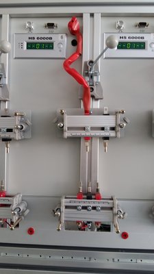 HS-6103 Single Phase DIN Rail Electricity Meter Test Bench 30 Positions 0.05% Accuracy Class 0~100A current range