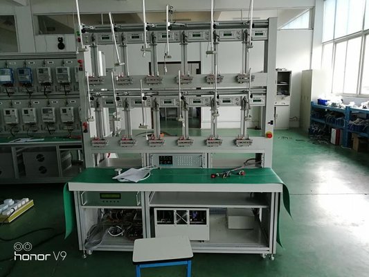 12 Pcs Single Phase Prepaid Digital KWH Meter Test Bench 0.5mA~120A Current Range,0.05% Accuracy Class
