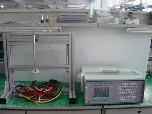 Three phase portable energ meter test bench HS-3303p 0-120A current,20-300V(600V option) ,1-3 Position