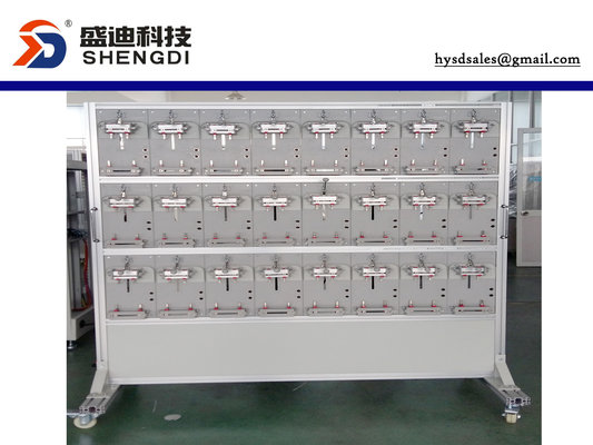 HS-6125 SINGLE PHASE IEC & DIN-RAIL Energy Meter Aging Test Rack-48Positions Max.40A