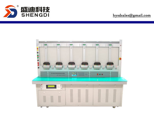 1 and 3 phase KWh meter test bench 6 position Accuracy class 0.05%, 57.7-460 Voltage 0-100 A current  45-65 Hz