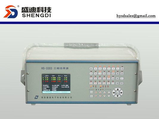 Single Three Energy Meters Test Equipment,1-3 places,0.05% accuracy,Small sized portable,5mA~120A output current range