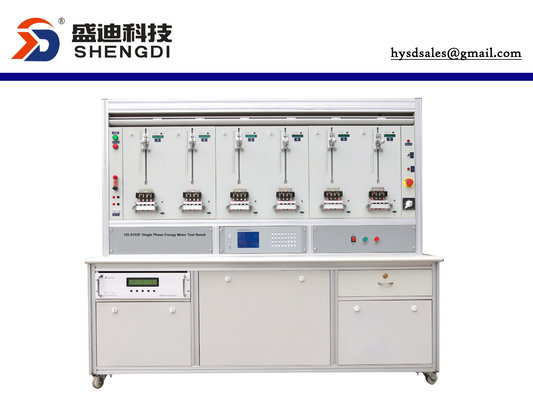 HS-6103F Single Phase Energy Meter Test Bench-6 Position,0.05% accuracy,0~100A Current output