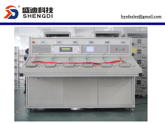 HS-6303 Three Phase Energy Meter Test Bench,6 Position,3P3W,3P4W CT meter,0.05% Class,Max.120A output
