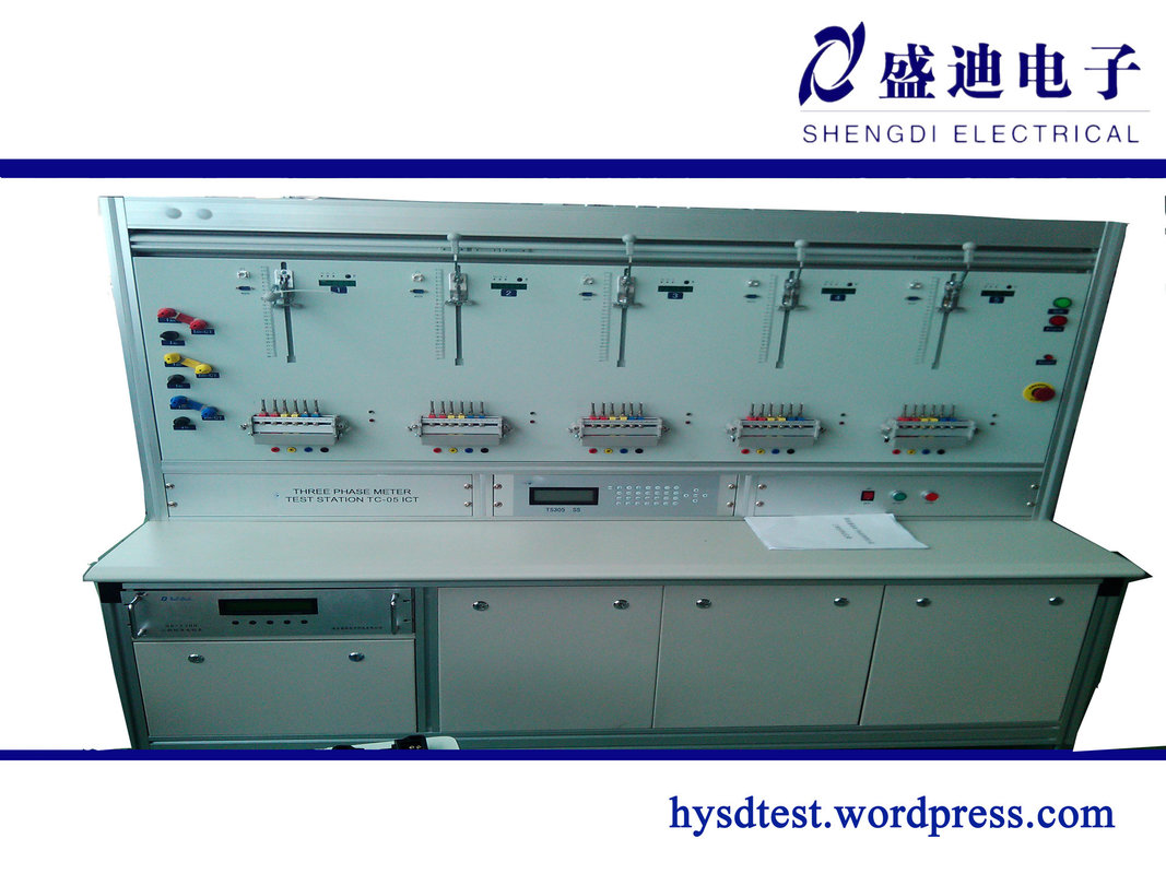 HS6303E Three Phase Electric Meter Test Bench With ICT(Close Link) 5 Position