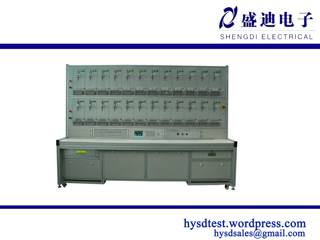 24 Position Connect Blcok with Pulse Acquistion Single Phase Active Meter Test Bench