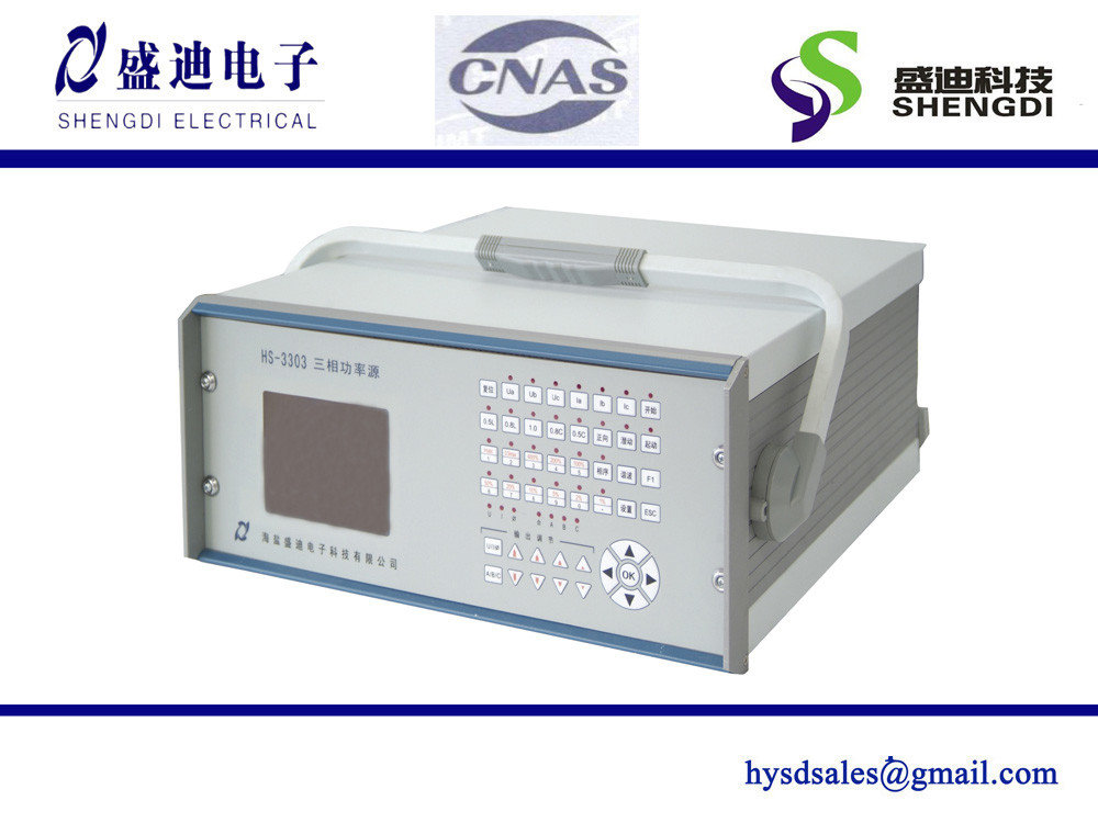 HS-3303 Portable Three Phase Energy Meter Test Bench,3P3W,3P4W active & reactive internal reference meter TC-3000D