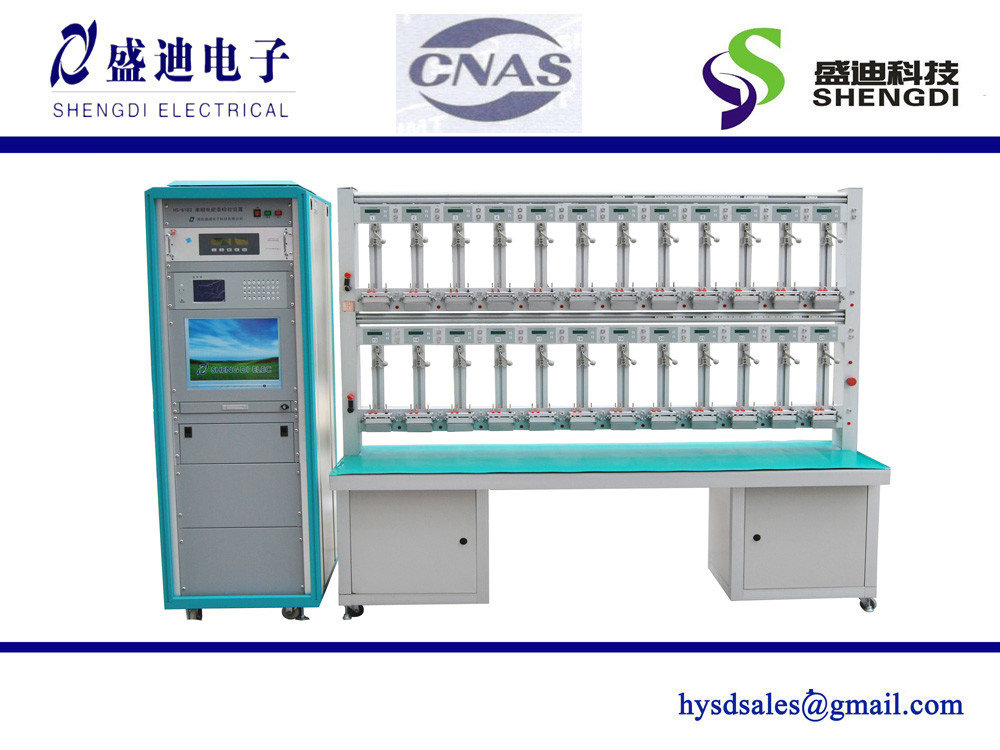 HS-6103 Single-Phase Static Meter Test Bench 24 Positions Fisson Type full computerized control IEC62053 meter 120A