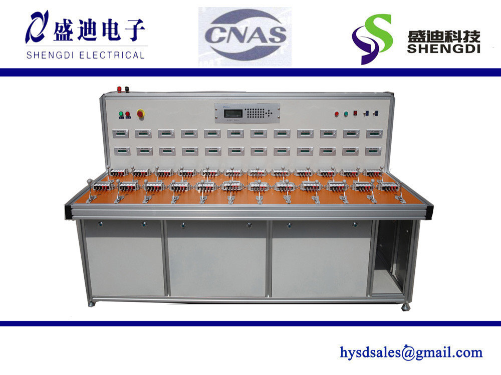 24 meters Single Phase Watthour Meter Test Device,0.05% accuracy class,Max.120A,Integration type,mechanical Static meter