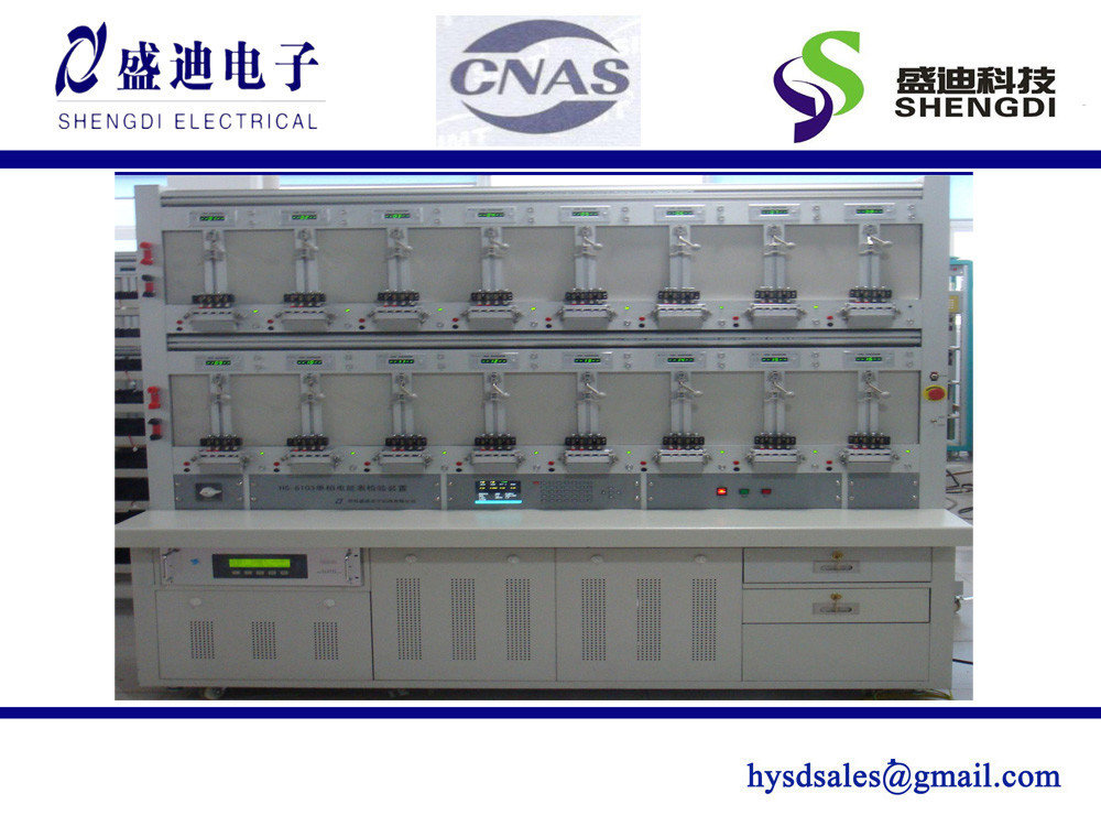 16 nos. Single-phase Watt-hour Meter Test Bench,Mechanical meter,IEC62053 meter,230V,50Hz meter test equipment