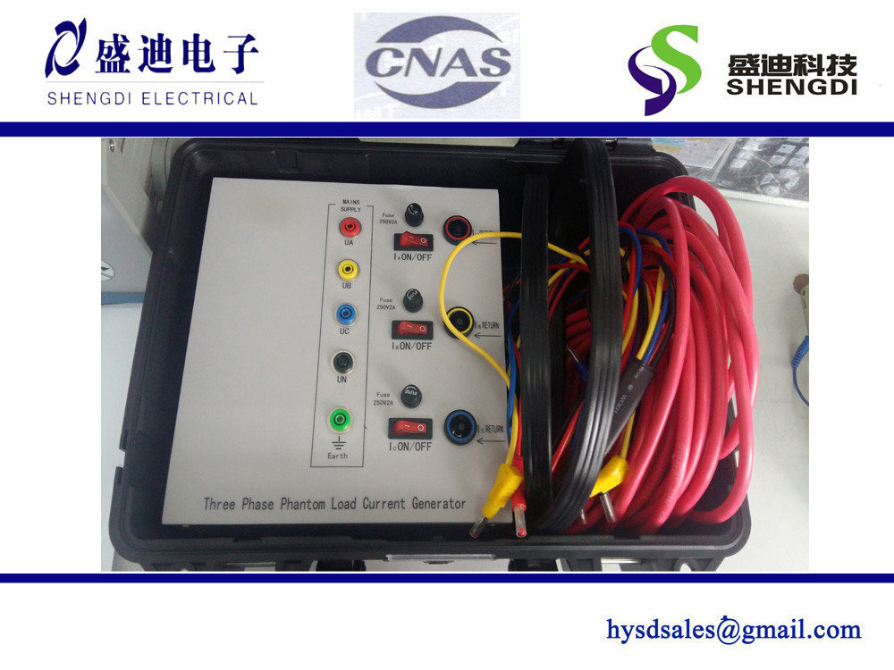 Three-Phase Phantom Load Current Generator,power supply 3*230V AC,Output 3*100A AC