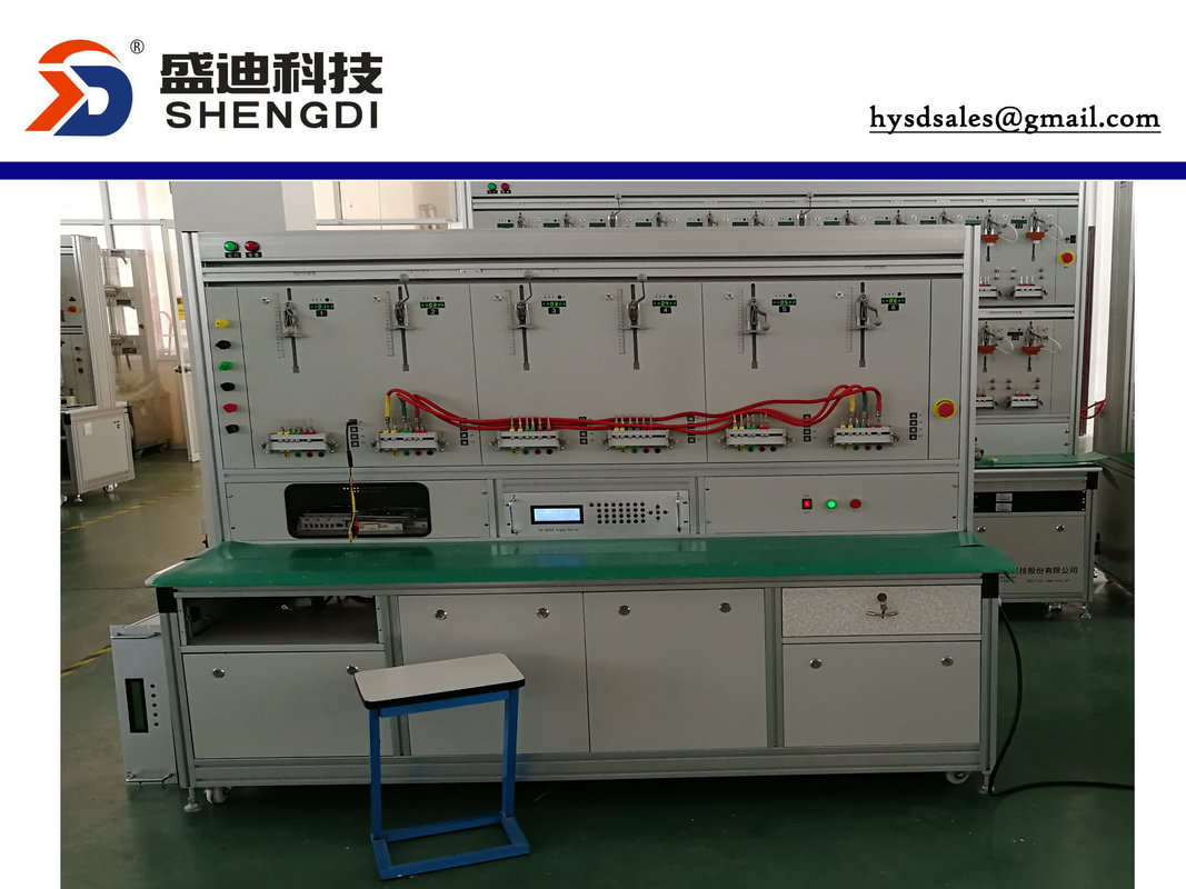 HS-6303 Single Three Phase KWH Meter Test Bench,6 Position,0.01~100A current,0.05% accuracy