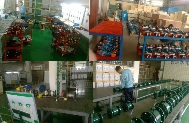 Sanitary tri clamp flow meter