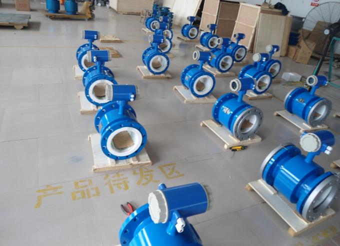 Sanitary tri clamp flow meter