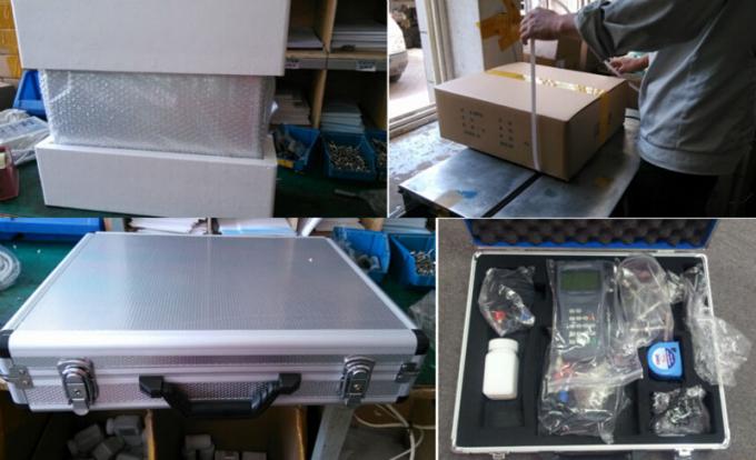 Portable ultrasonic flow meter MT100H from Metery tech.