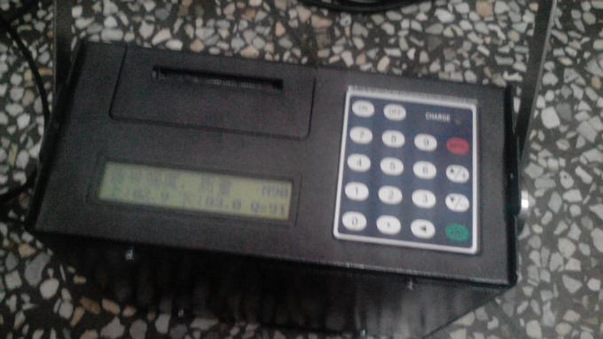 Portable ultrasonic flow sensor gauge printing function MT100PU