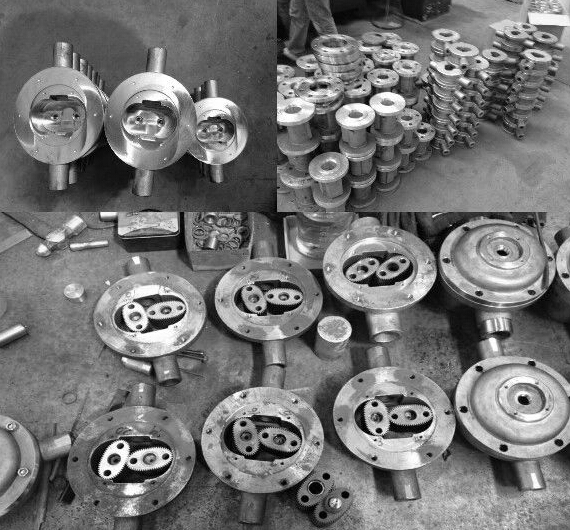 Mechanical Positive displacement Fuel oil flow meter MT100OG Series from METERY TECH.