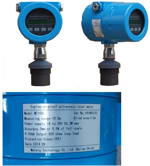 Ultrasonic level meter MT100L
