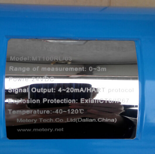 Liquid radar level sensor MT100RL series from METERY