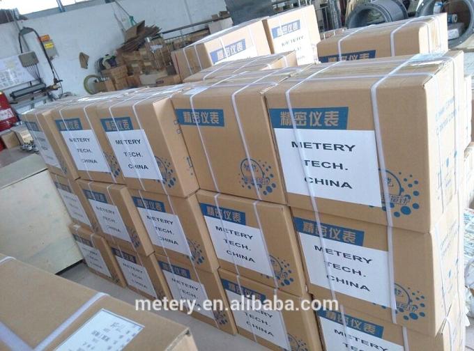 Sanitary tri clamp flow meter