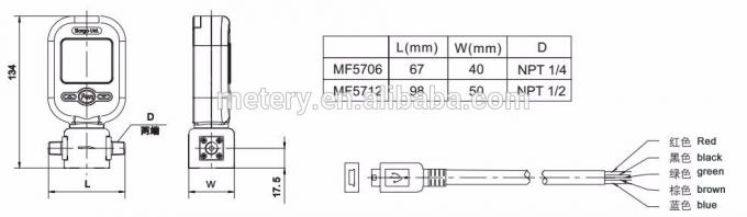 Digital Oxygen Mass Flow Meter