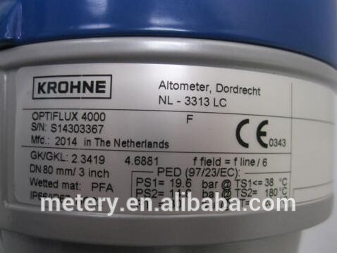 Krohne Optiflux  Flowmeter
