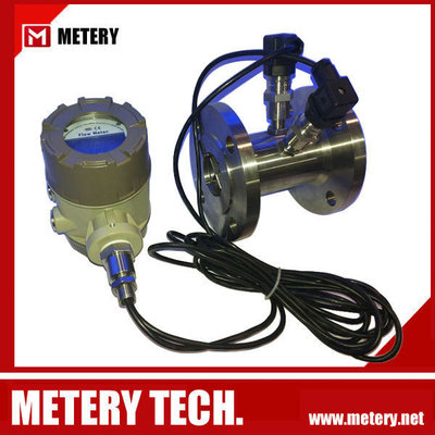 China Remote display turbine flow sensor flow meter MT100TB from METERY TECH. supplier