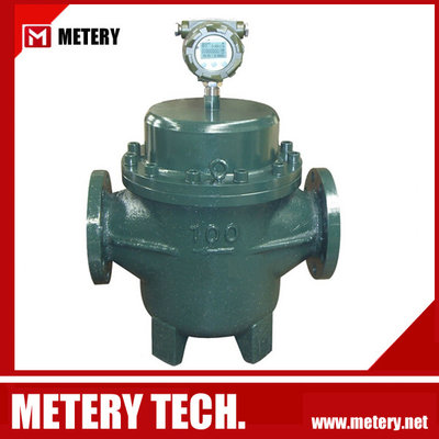 China Helical rotor diesel flow meter MT100HR series from METERY TECH. supplier