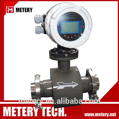 Sanitary tri clamp flow meter supplier