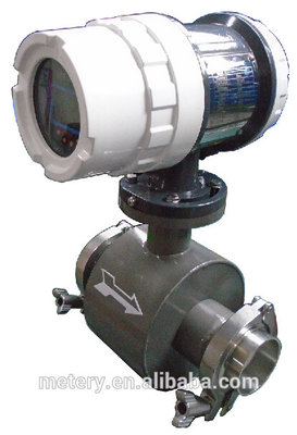 Sanitary tri clamp flow meter supplier