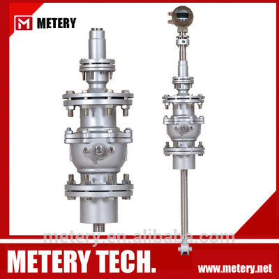 Insertion gas flow meter turbine flowmeter supplier